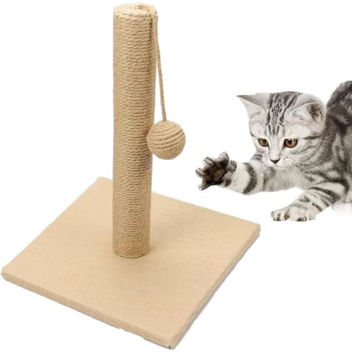 Griffoir Pour Chat | Poteau Griffoir Chat En Sisal Et Flanelle ...
