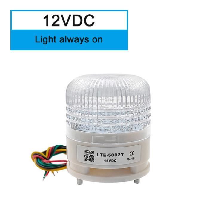 12vdc-2 Signal lumineux stroboscopique en trois couleurs lampe à LED ...