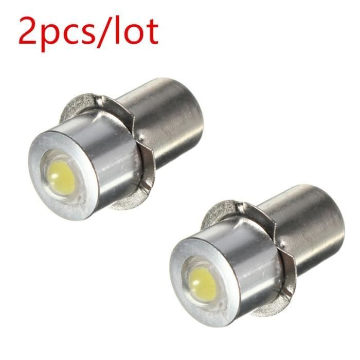 AMPOULE LED,--Ampoule LED Super brillante, DC3V p13.5 s 1W, blanc pour ...