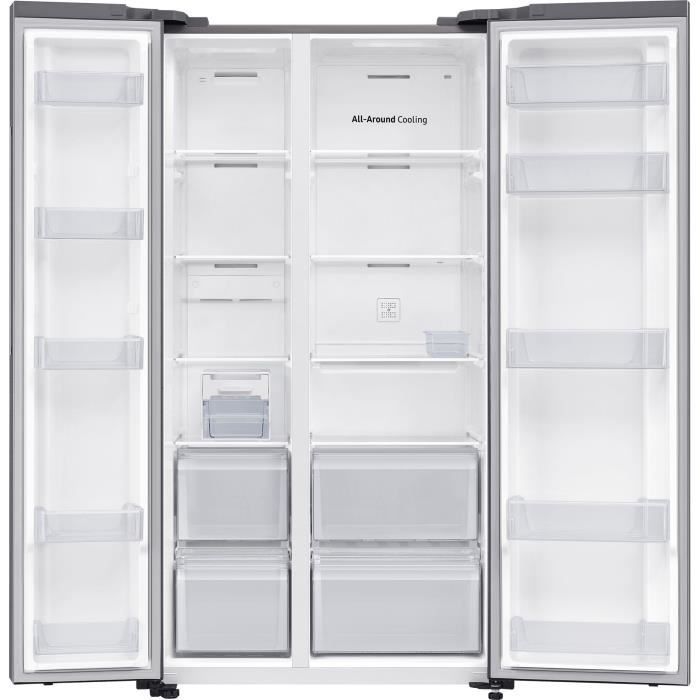 Réfrigérateur SAMSUNG RS62DG5003S9 2 portes 650L Classe E Silver Mat ...