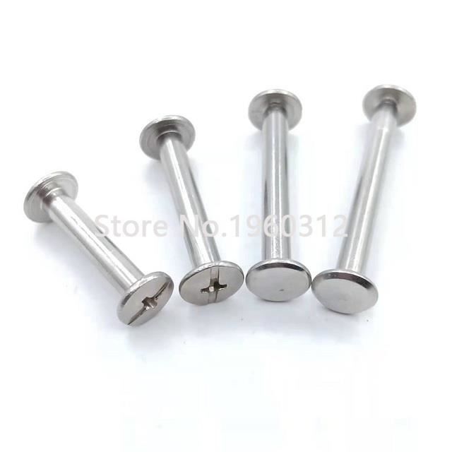 VIS,5mm 20sets-Steel black--Vis De Liaison Chicago En Acier Inoxydable ...