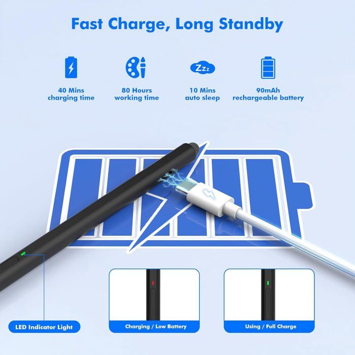 MoKo Stylet pour Surface, Stylo Surface Chargement Rapide pour ...