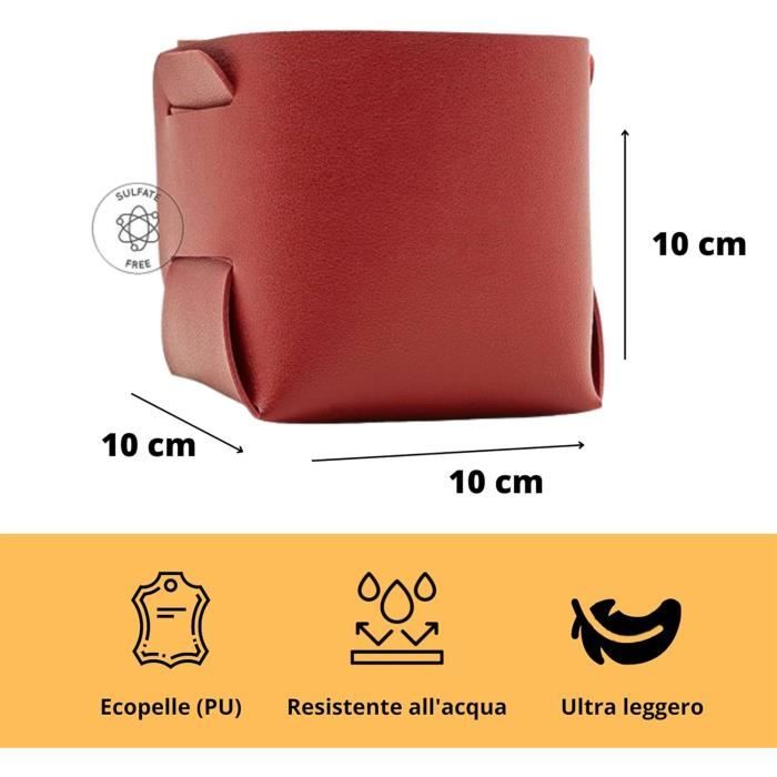 Porte-Stylos De Bureau En Cuir Synthétique, Vide-Poches D'Entrée Au ...