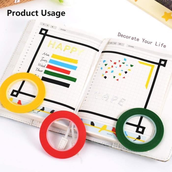 Ruban Adhésif Pour Tableau BlancRuban GraphiqueAutoAdhésif5 mm x 50 m ...