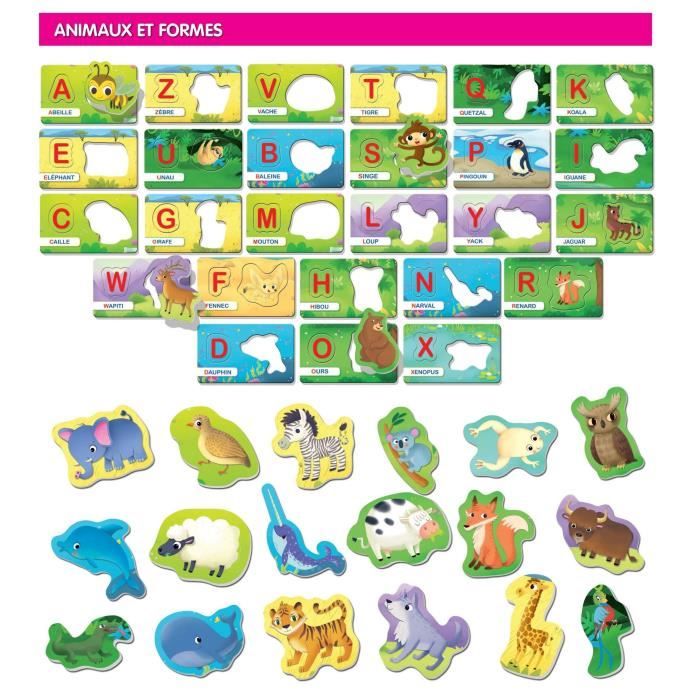 LISCIANI Maxi alphabet mots et chiffres Carotina - Cdiscount Jeux - Jouets