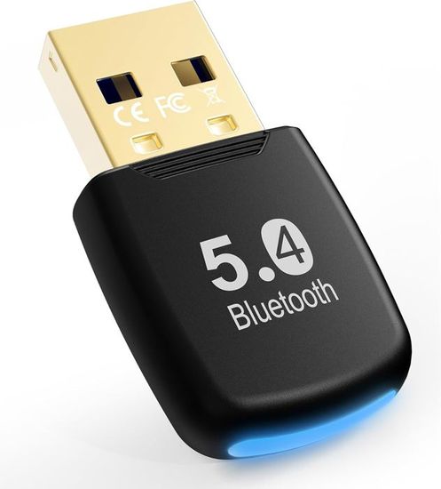 Dongle Bluetooth, 5.4 Clé Usb Bluetooth Pour Pc Faible Latence 20M ...