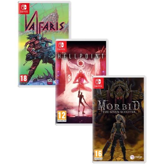 -Pack Hellpoint + Morbid + Valfaris Nintendo SWITCH - Cdiscount Jeux vidéo
