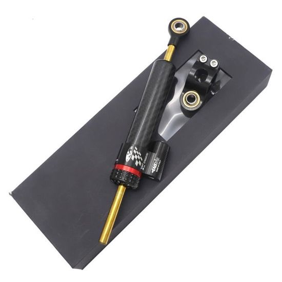 Garde-boue,Amortisseur de direction inversée linéaire réglable CNC pour ...