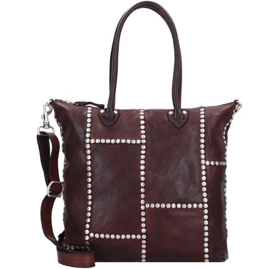 Campomaggi Sac à bandoulière en cuir 36 cm C028780ND-X1494-C1501 ...