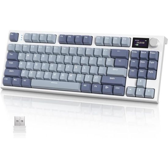 Rk86 Clavier Gamer Mecanique Sans Fil, Apex Pro Tkl Clavier De Jeu Th80 ...