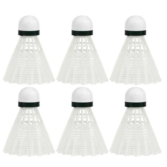 6 pièces en nylon en Badminton volants pratiques kit badminton - pack ...