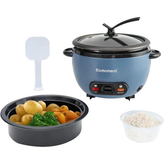 Erc-5P07Bl 1L | 400W Cuiseurs À Riz & Insert Vapeur Warm & Cook 1-5 ...