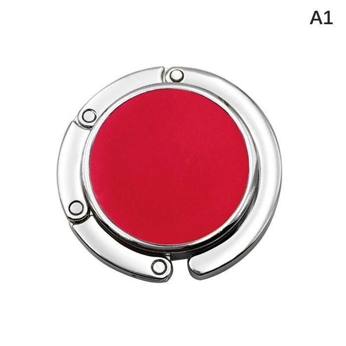 Crochet rond en métal pliable pour sac à main,cintre portable pour sac ...