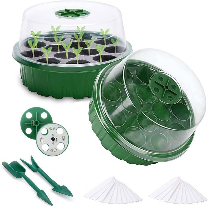 Bote de culture en serre dintrieur 2 mini serres de culture 2 outils de ...