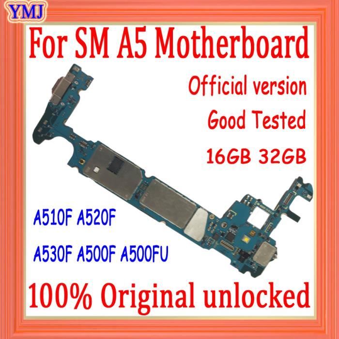 A510F 16GB-1Sim-Carte mère 100% originale débloquée en usine ...