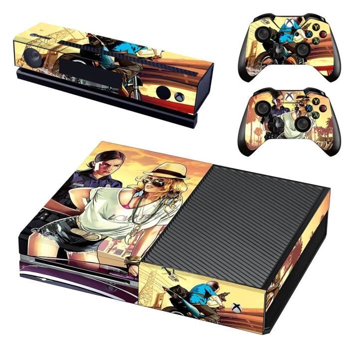 BLANC - Grand Theft Auto V GTA 5 Skin Sticker Decal Cover pour Xbox One ...