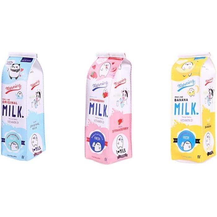 Lot De 3 Boîtes À Lait Créatives Imperméables En Polyuréthane, Grande ...