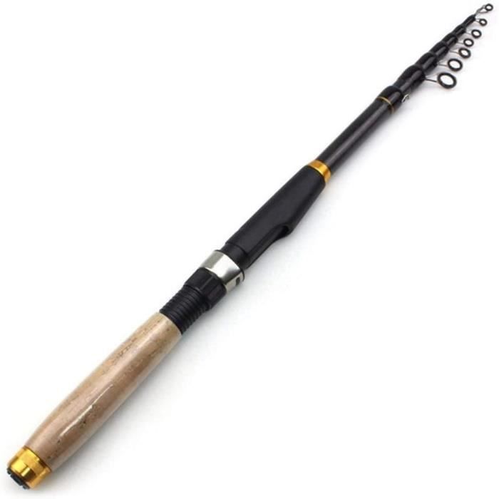 Canne À Pêche 1.8M-3.0M Multifonction Spinning Rod Pêche Carbone ...