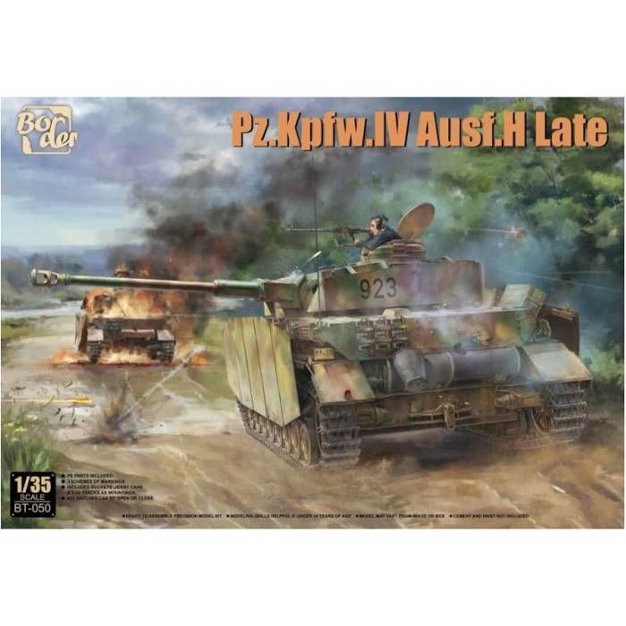 Border MODEL - Maquette Char Pz.kpfw.iv Ausf.h Late |border Model|bt ...