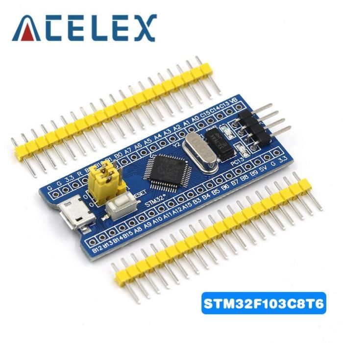 STM32F103C8T6 ARM STM32 Module de carte de développement de système Minimum pour Kit de ...