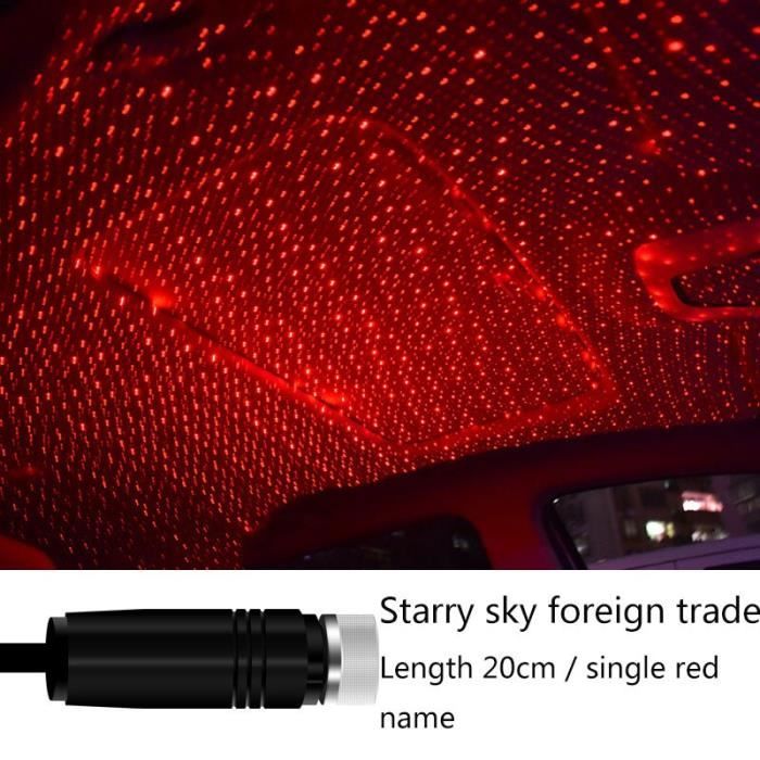 Couleur Unique Rouge 20CM Barre de lumières Led Usb pour voiture ...