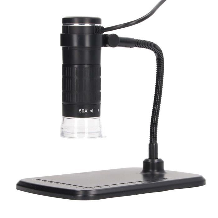 Cikonielf Microscope USB Endoscope de grossissement portable Interface ...