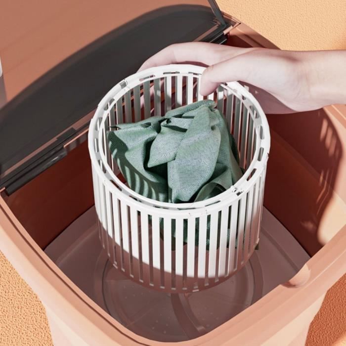 Mini machine à laver Mini lave-linge multifonction pliable, fonction de ...