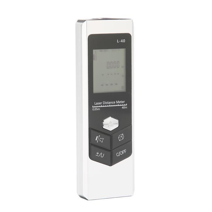 EJ.life Distance Meter, Infrared Distance Meter Handheld ABS 20 Data ...