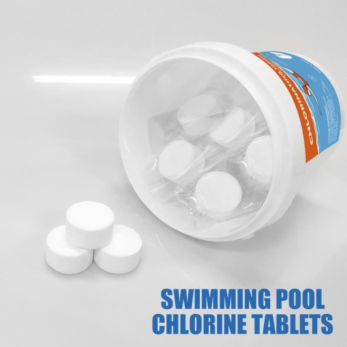 Fafeicy Tablettes de Chlore pour Piscines - Effervescentes et Efficaces ...