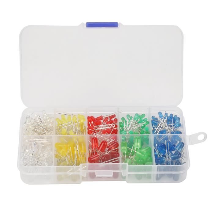 3mm / 5mm LED Diodes Light, 350PCS Low Heat Diodes DIY Kit, Multi ...