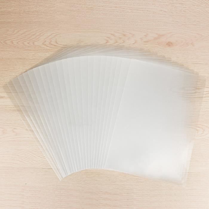 Dossier en forme de L - FDIT - A4 - Couleur blanche - Matériau non ...