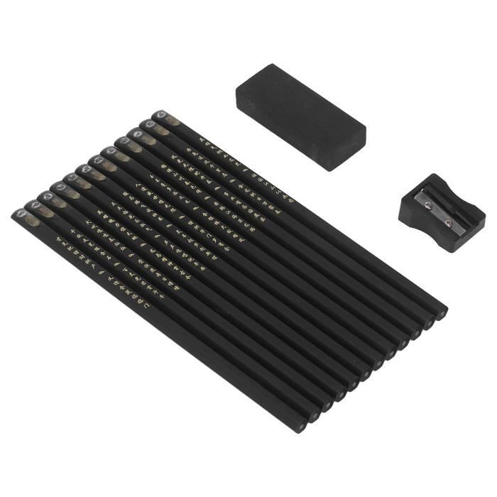 Hililand ensemble de crayons exquis Ensemble de crayons de Style ...