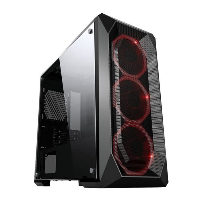Itek itek case epsylon con fan rgb - nero con finestra - Cdiscount ...