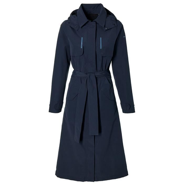 Trench imperméable femme Basil Mosse - bleu - L Bleu - Cdiscount Prêt-à ...