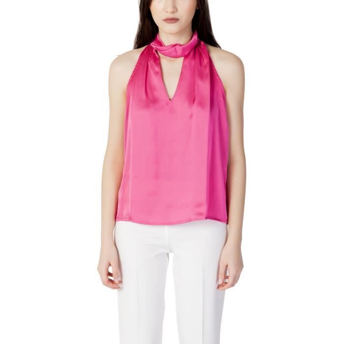 HANNY DEEP Chemisier Femme Rose Polyester GR78109 Rose - Cdiscount Prêt ...