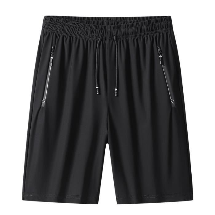 Short de Sport Homme Taille Elastique Grande Taille Short Mode Ete ...