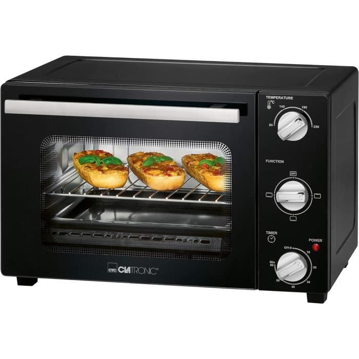 Fc302Mub – Mini Four Multifonction–Capacité 30L–5 Positions De Cuisson–1500W Chaleur Tournante ...