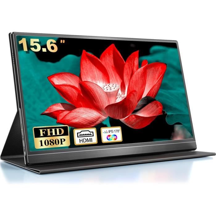 Ecran Portable De 15,6 Pouces Avec Usb-C Et Hdmi | 1080P | Compatible ...