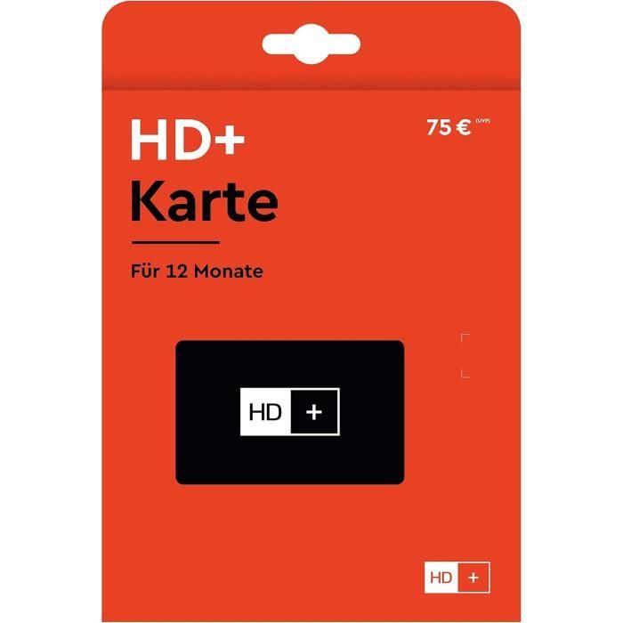 Carte Hd+ 12 Mois De Qualité Hd Pour Tv[J1464] - Cdiscount TV Son Photo