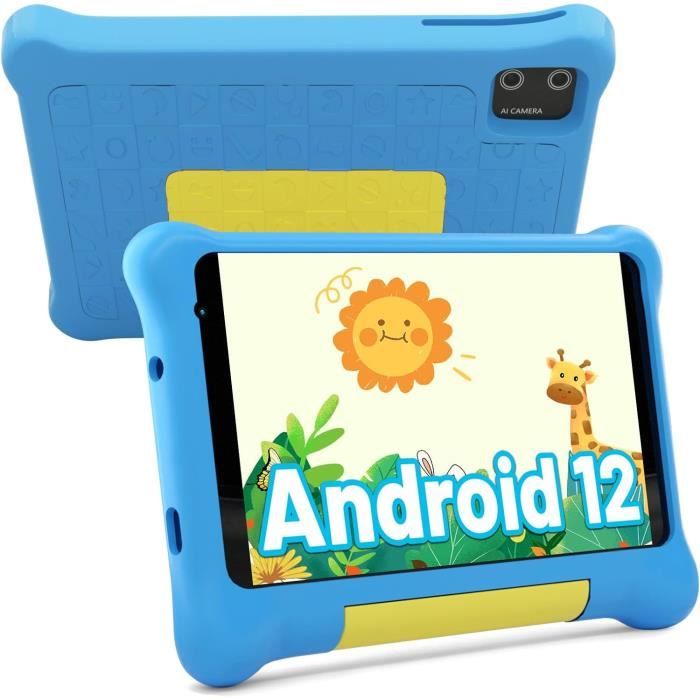 Kidoz Tablette Pour Enfants,7 ",Tablette Android 12,2 Go De Ram + 32 Go ...