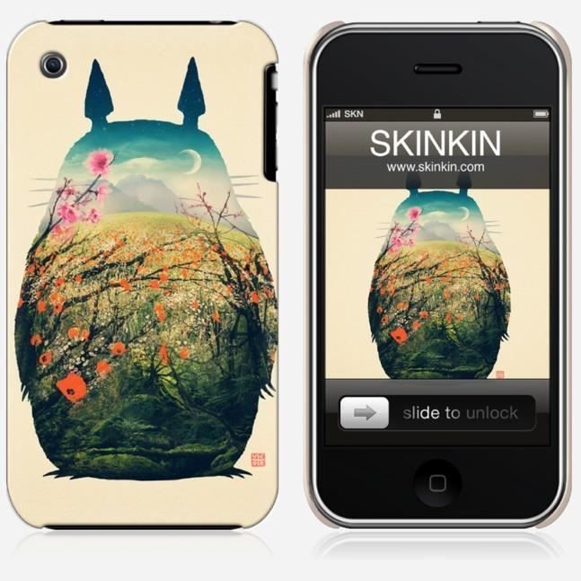 Coque iPhone 3 Design Totoro - Cdiscount Téléphonie