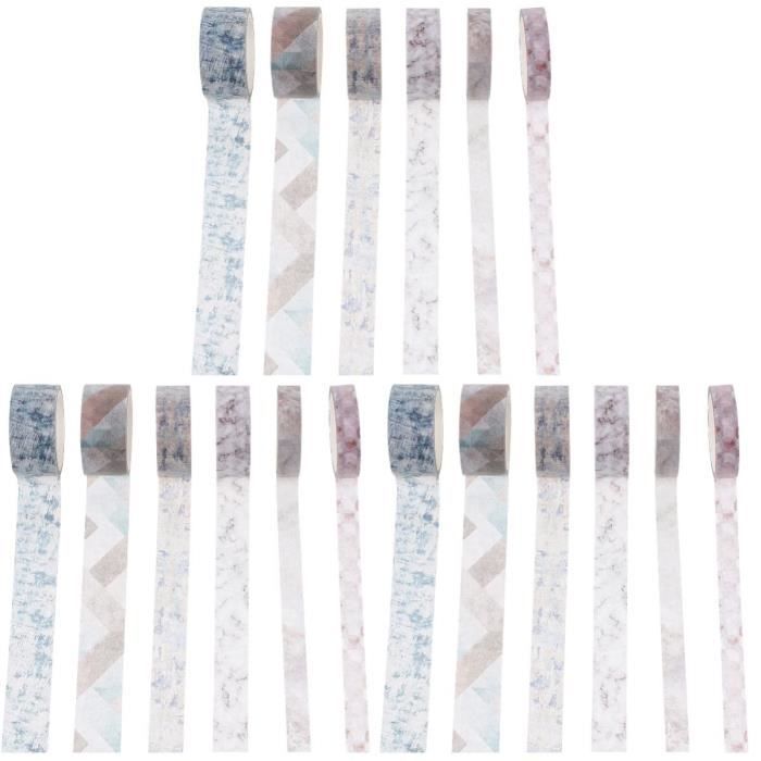 Artibetter 18 Rouleaux Washi Tape pour L' Artisanat D' Art Washi ...