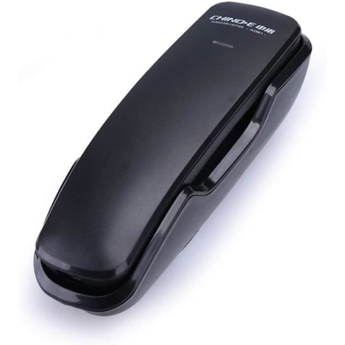 Téléphone Fixe École À La Maison Hôtel Mini-Ordinateur De Bureau Mural Téléphone De Relecture À ...