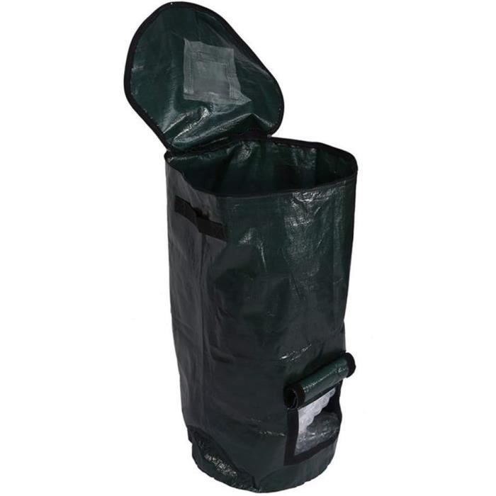 Sac de compost écologique pour compost de jardin - TRAHOO - 48L ...