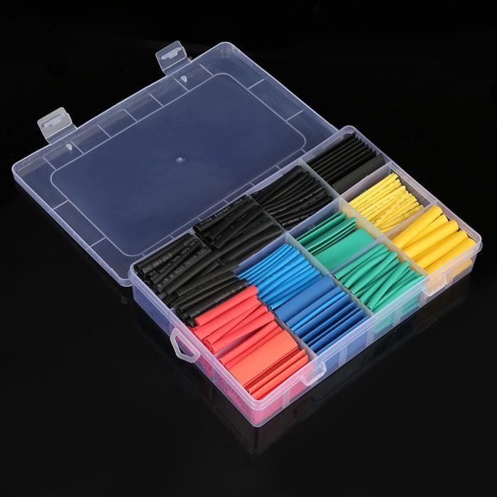VBESTLIFE Tube thermorétractable Kit de Gaines Thermorétractables 530 ...