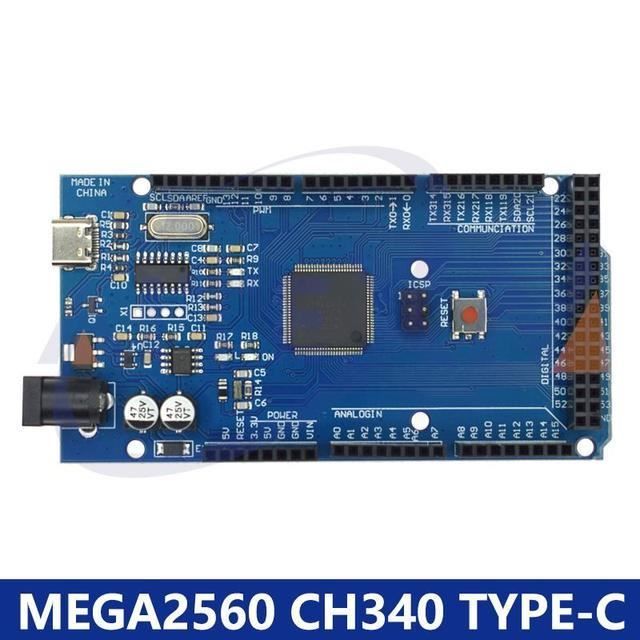 Circuits intégrés,MEGA2560 CH340 TYPEC--MEIncome 2560 MEGA 2560 R3 ...