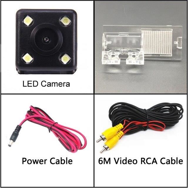 CAMERA DE RECUL,4 LED--Caméra de recul avec Vision nocturne pour ...