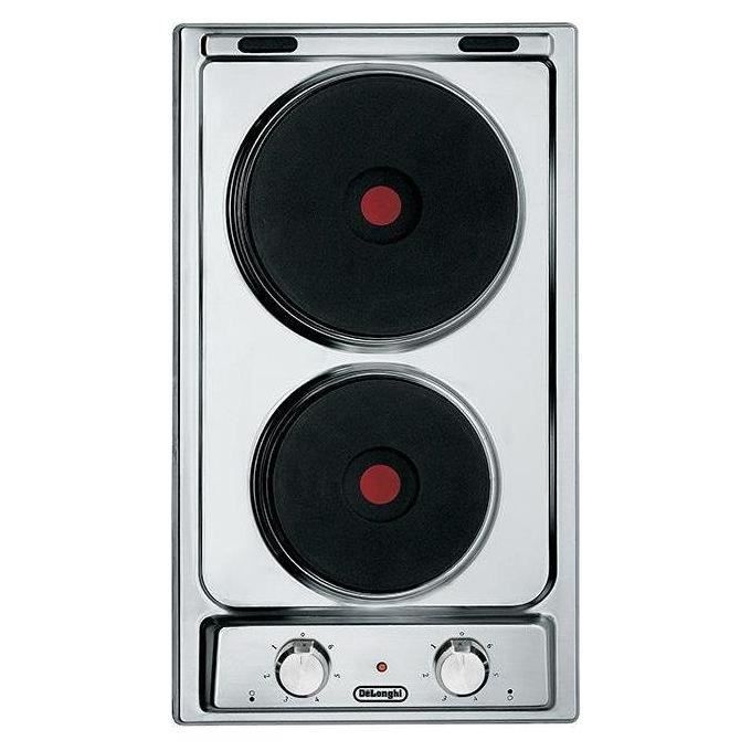 Plaque de cuisson électrique - DELONGHI - Série Domino - 2 feux - Inox ...