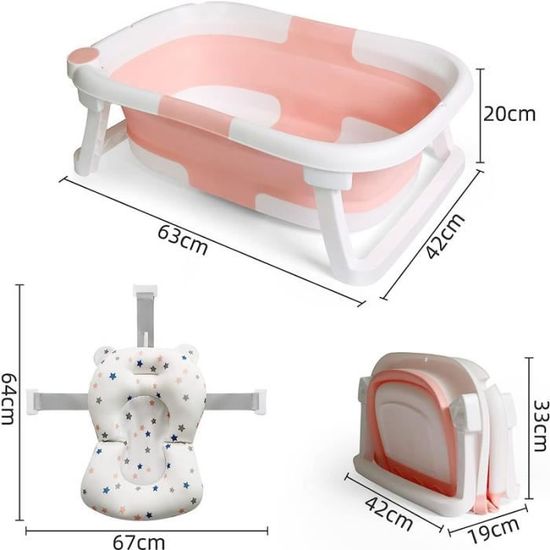 Baignoire Bebe Pliable Coussin Support Beignoire Bébé Pliante Benoire ...