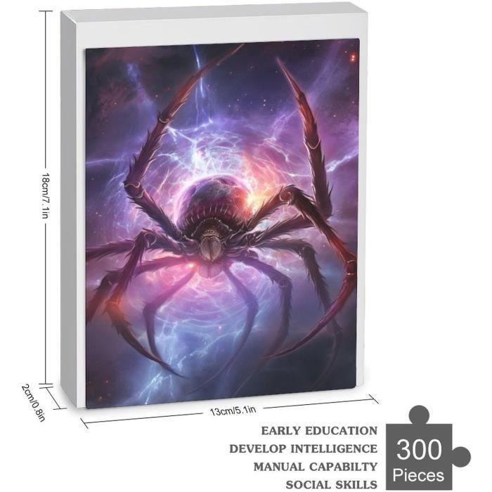 Spider Puzzles Pour Adultes 300 Pièces Puzzles Pour Adulte Jeu ...